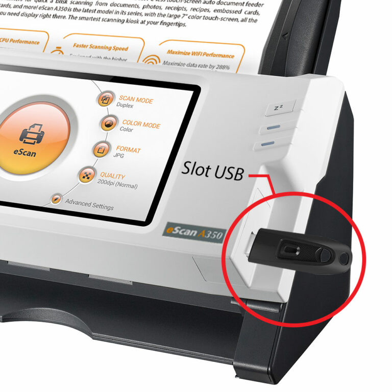 Scanner Plustek eScan A350 - Digitalsense