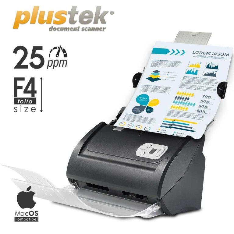 Scanner Plustek SmartOffice PS286 Plus - Digitalsense