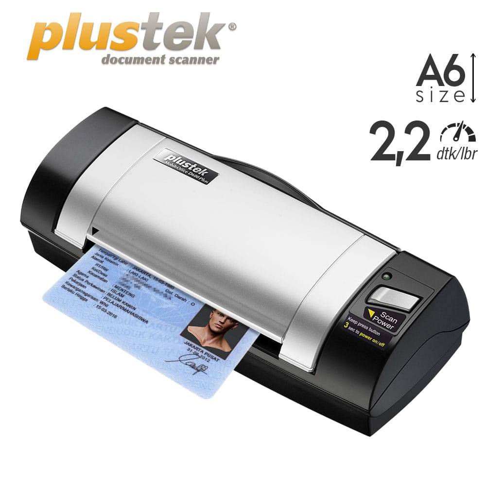 Scanner e-KTP Plustek | digitalsense