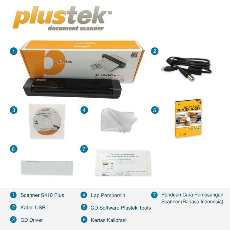 Scanner Plustek MobileOffice S410 Plus - Digitalsense