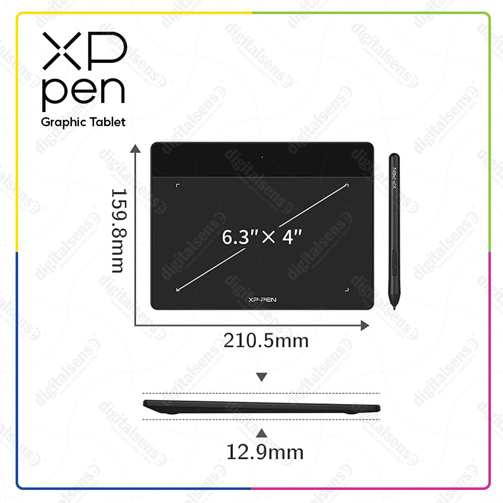 Jual Graphic Tablet XP-Pen Deco Fun S Black - Digitalsense