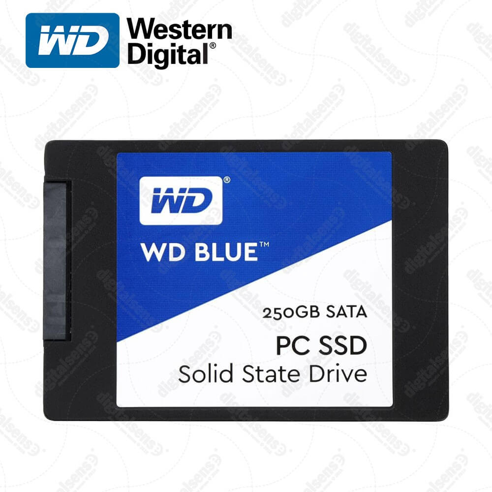 WD SSD Blue 250GB 3D NAND - WDS250G3B0A - Digitalsense