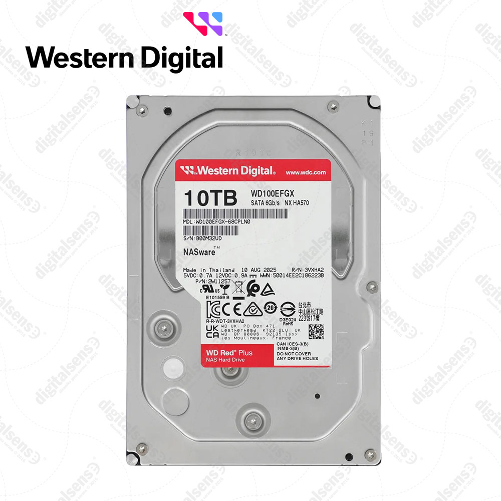 WD Red 10TB - WD100EFGX - Digitalsense