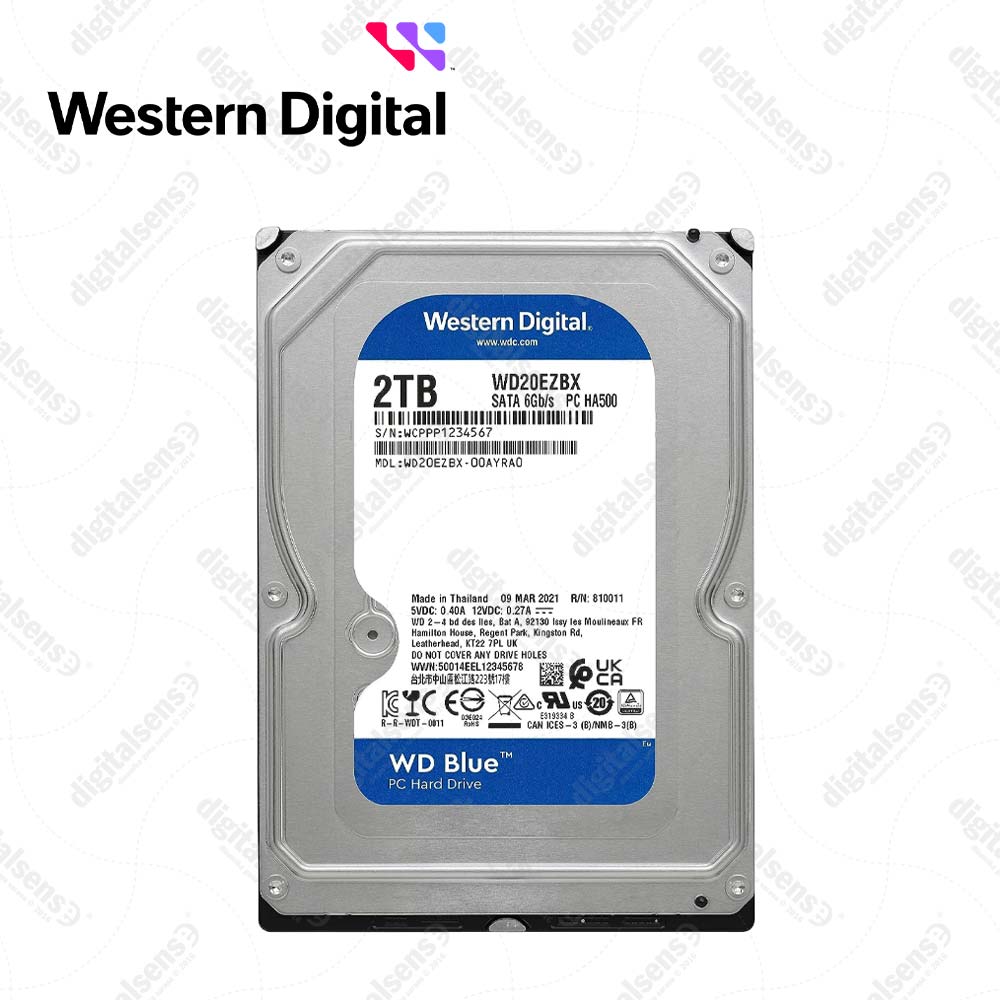 WD Blue 2T - WD20EZBX - Digitalsense