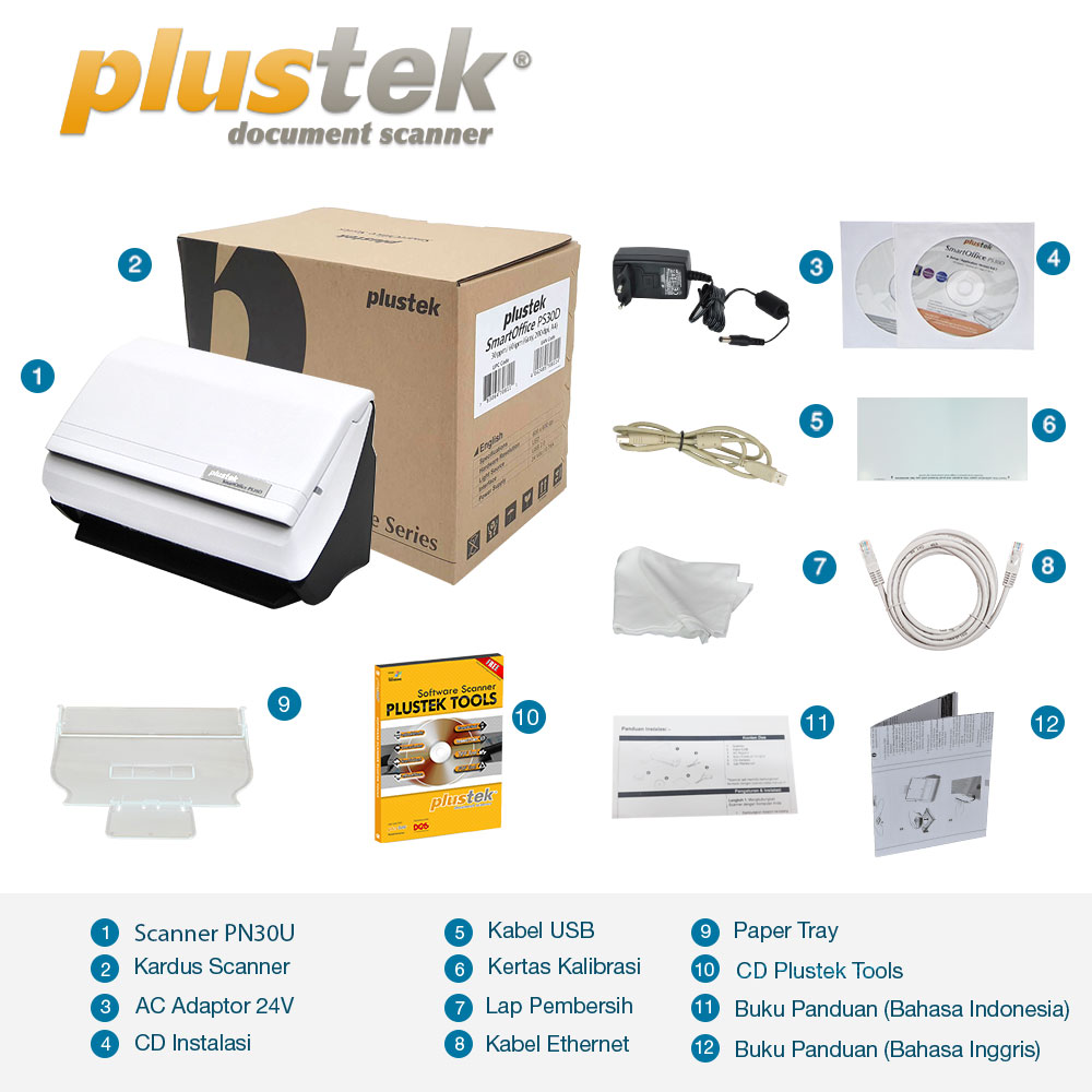 Scanner Plustek SmartOffice PN30U - digitalsense