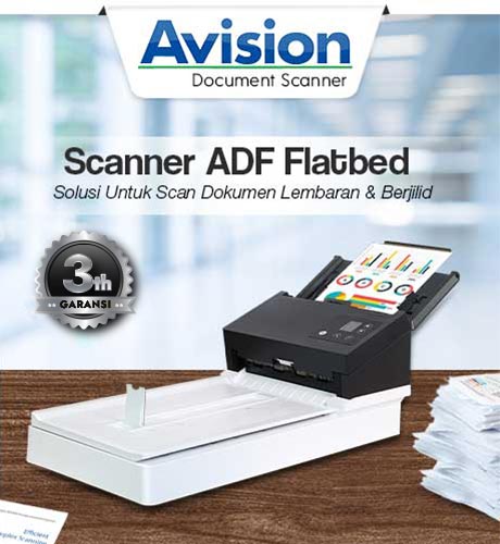 Scanner ADF+Flatbed Avision | digitalsense