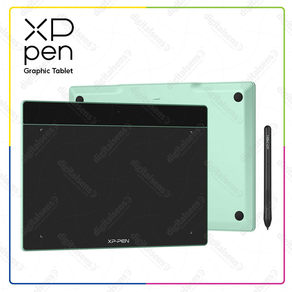 Jual Graphic Tablet XP-Pen Deco Fun L Green - Digitalsense