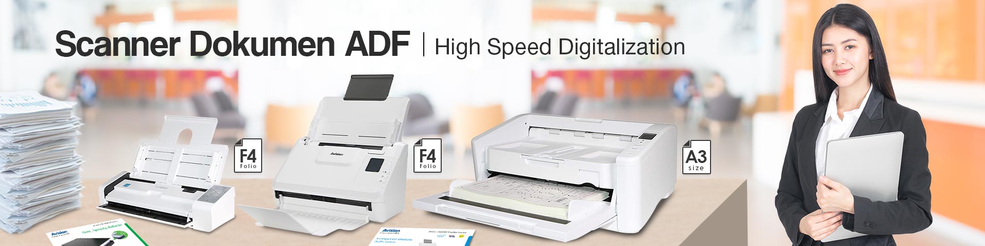 Scanner ADF Avision | digitalsense