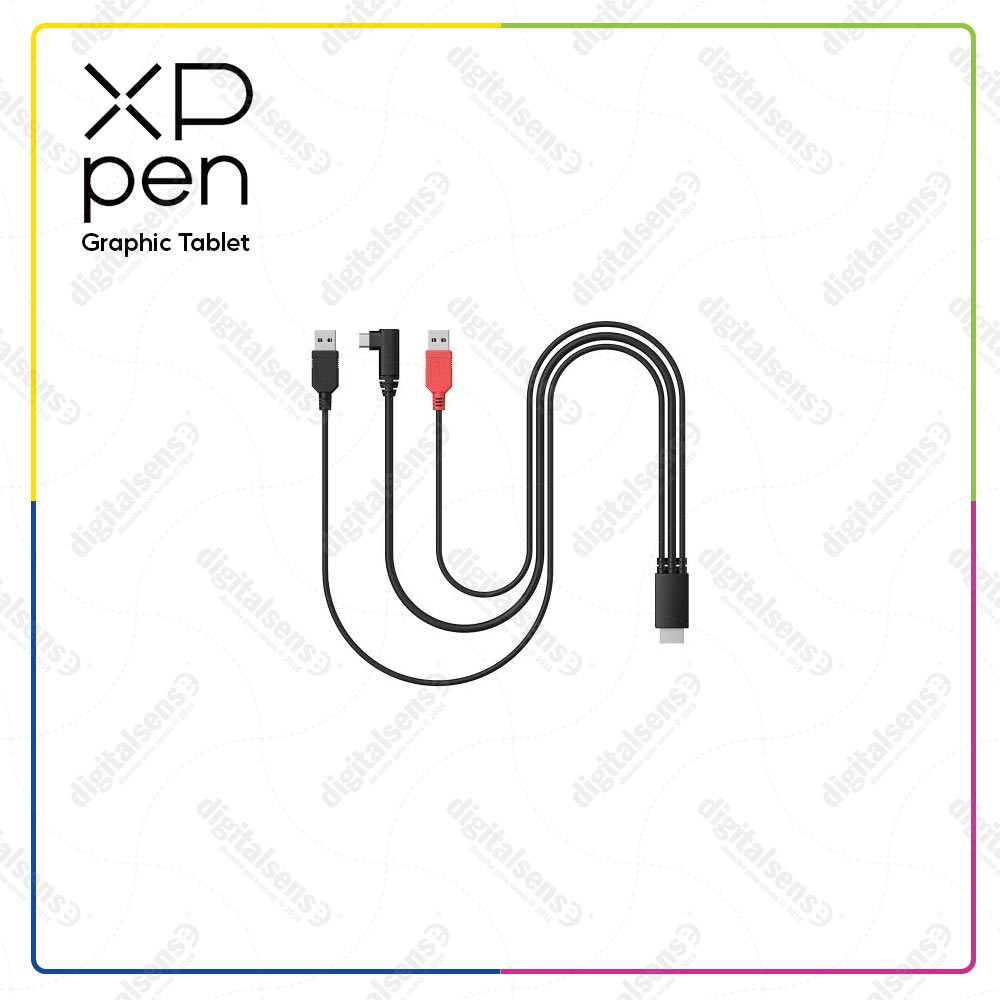Jual XP-PEN AD41_A 3 IN 1 CABLE FOR ARTIST PRO 14/16 GEN2, ARTIST X3 SERIES