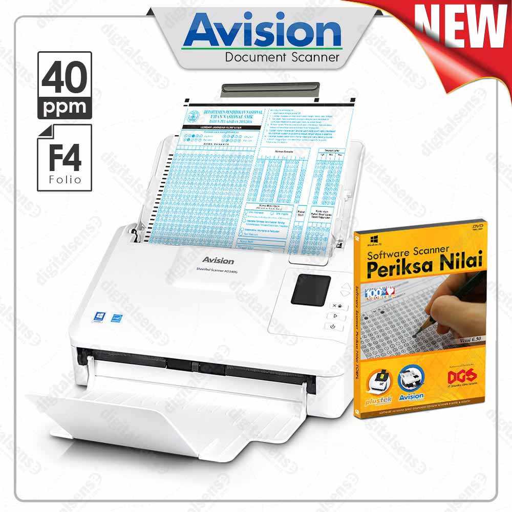 Scanner Periksa Nilai LJK Avision AD340G - Digitalsense