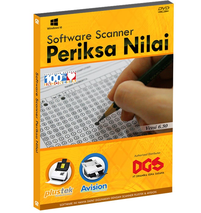 Scanner Plustek Scanner Periksa Nilai LJK PS283 - Digitalsense